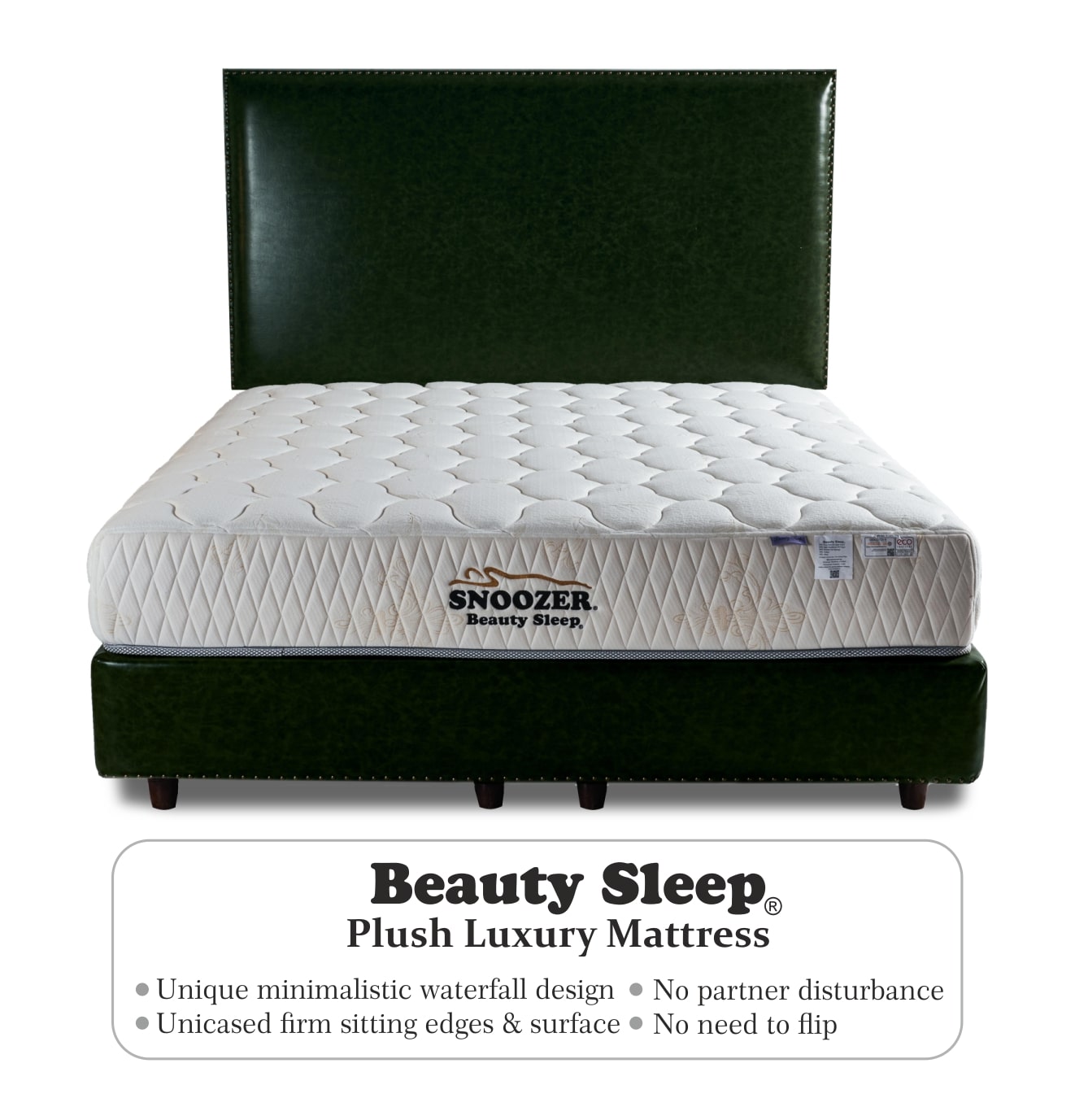 Snoozer® Beauty Sleep Bed, Mattress and Headboard